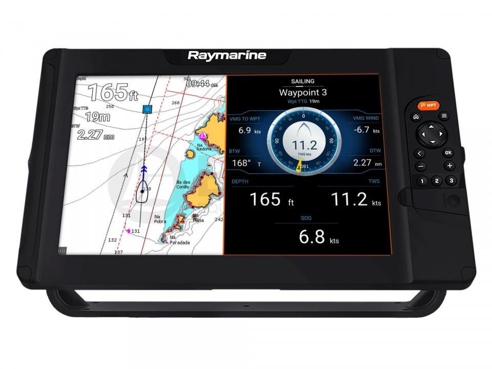 Raymarine - Display Multifunción Element - 12S Chartplotter