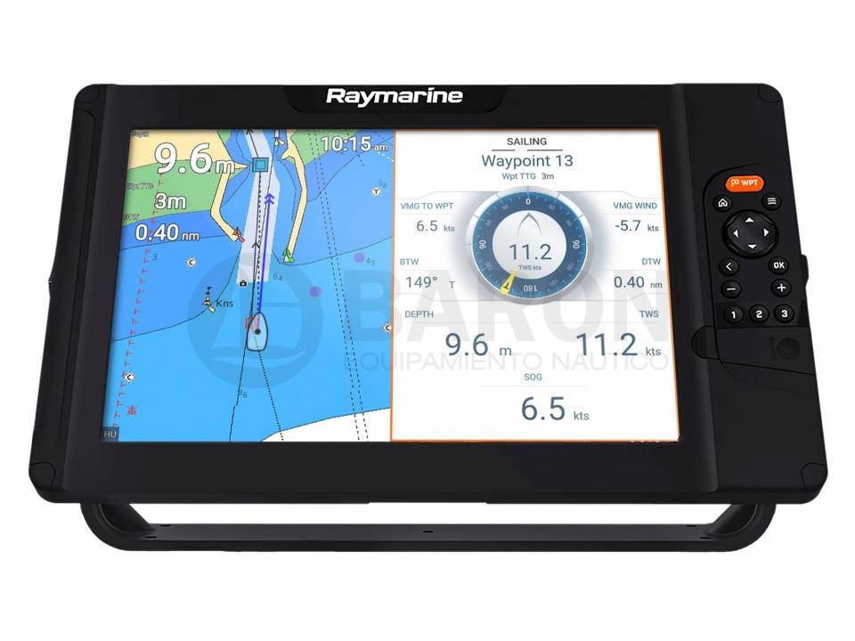Raymarine - Display Multifunción Element - 12S Chartplotter