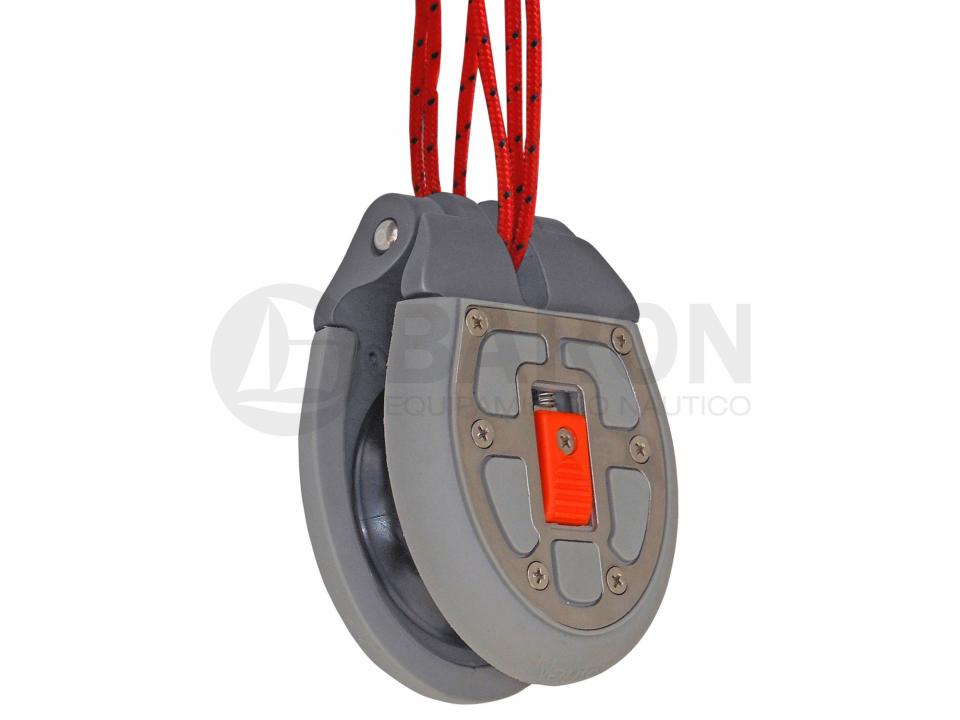 Pasteca de abrir - Inoxidable - Inox Nautos 16mm, Trabajo=1200kg