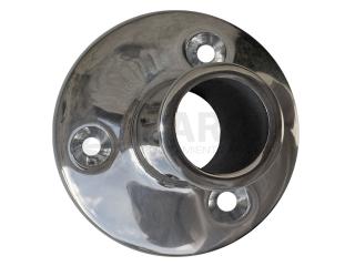 Porta asta - Inoxidable - Five Oceans Inclinado (19mm) Base=56mm